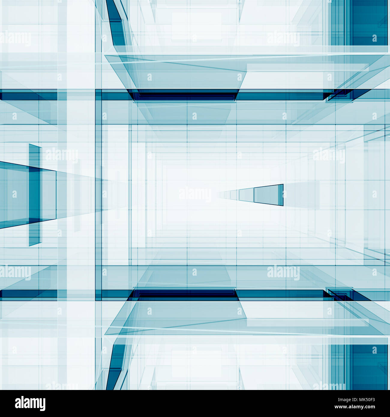 Abstract cubes lines hi-res stock photography and images - Alamy