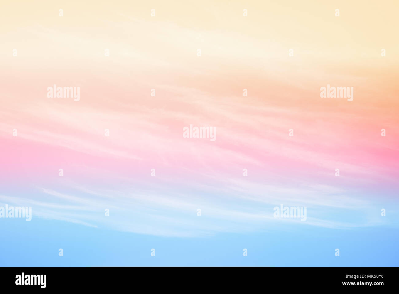 Color sky summer background Stock Photo - Alamy