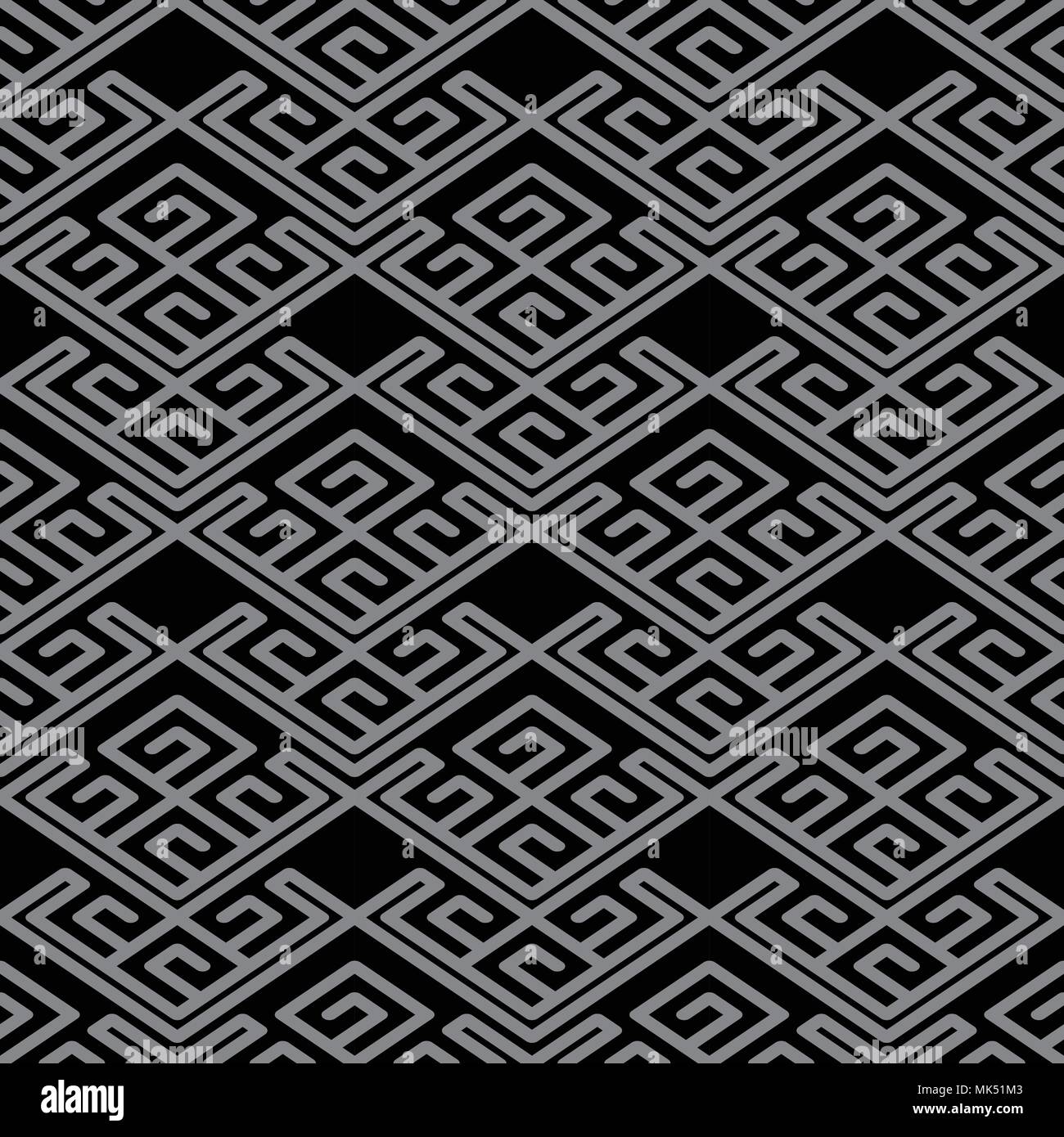 Antique seamless background Spiral Check Cross Tracery Frame Line ...