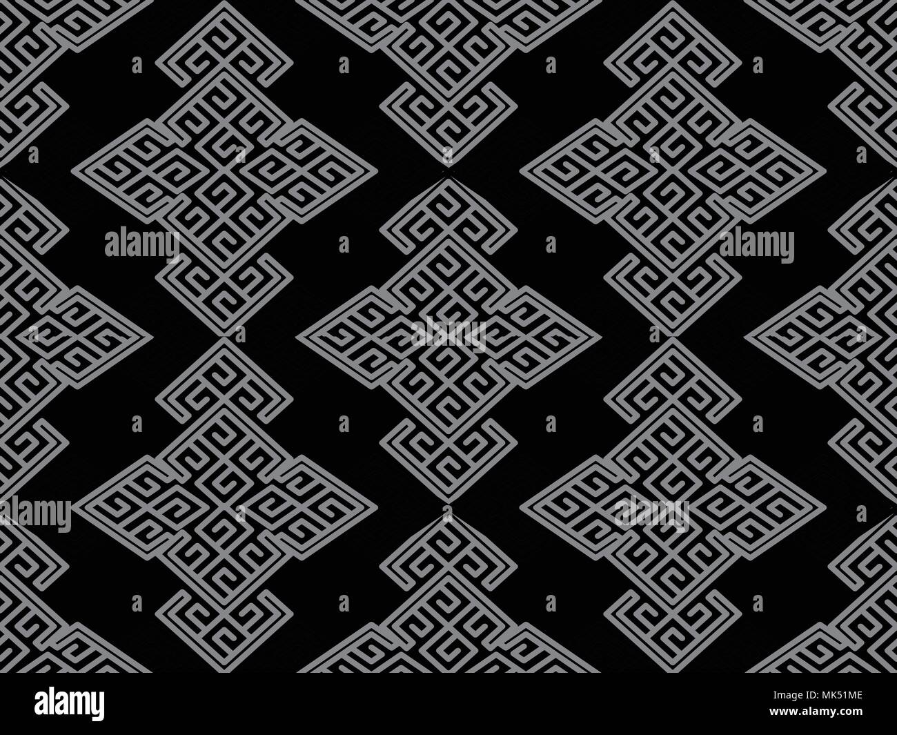 Antique seamless background Spiral Polygon Check Cross Frame Line ...