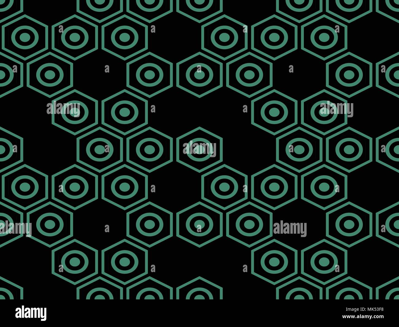 Antique seamless background Hexagon Round Cross Frame Chain, Ideal for ...