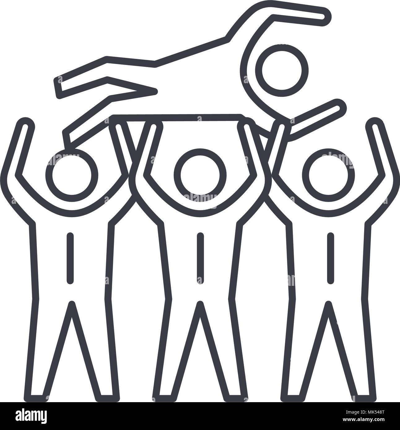 Editable People Clipart