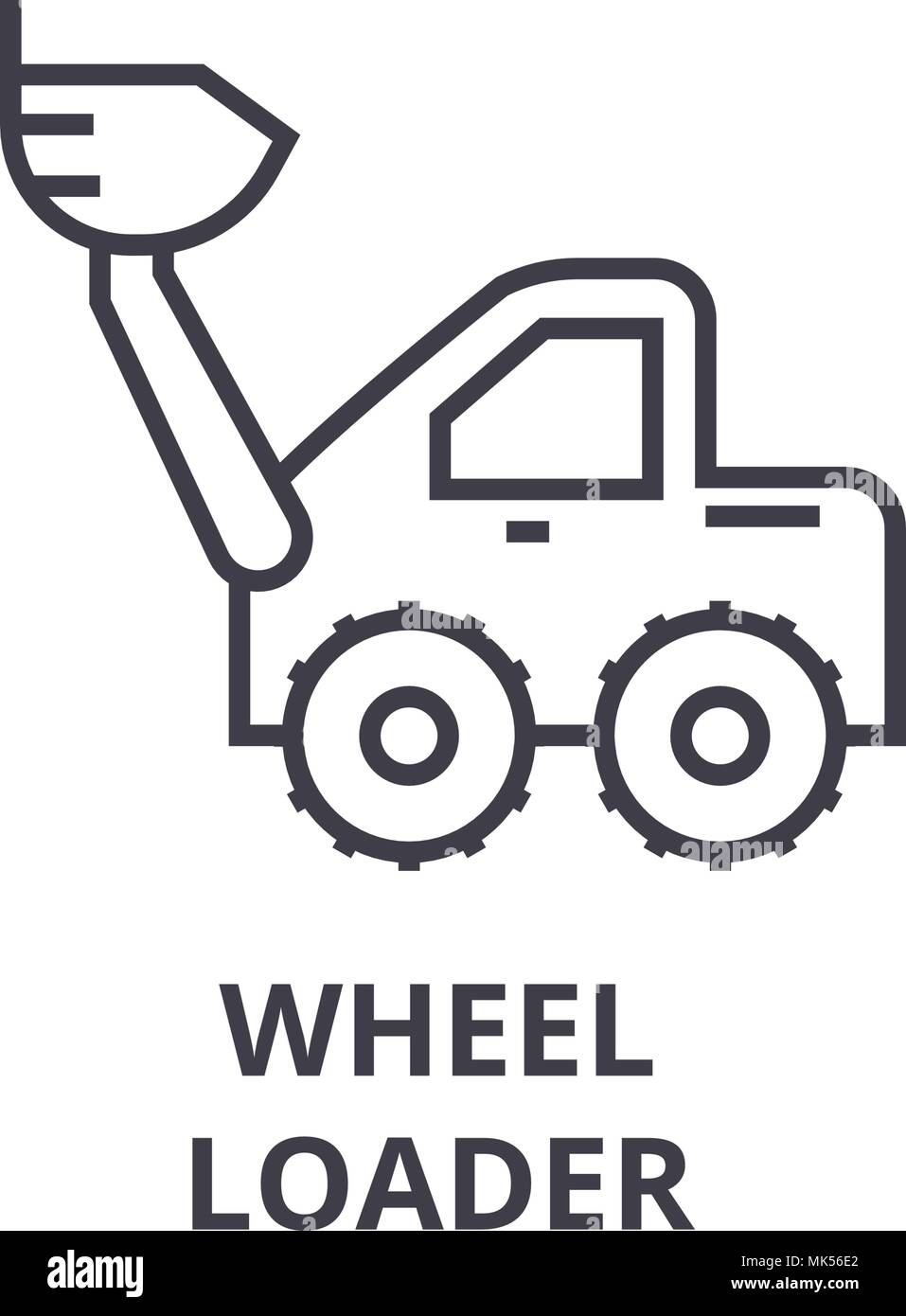 Sand unloading Stock Vector Images - Alamy