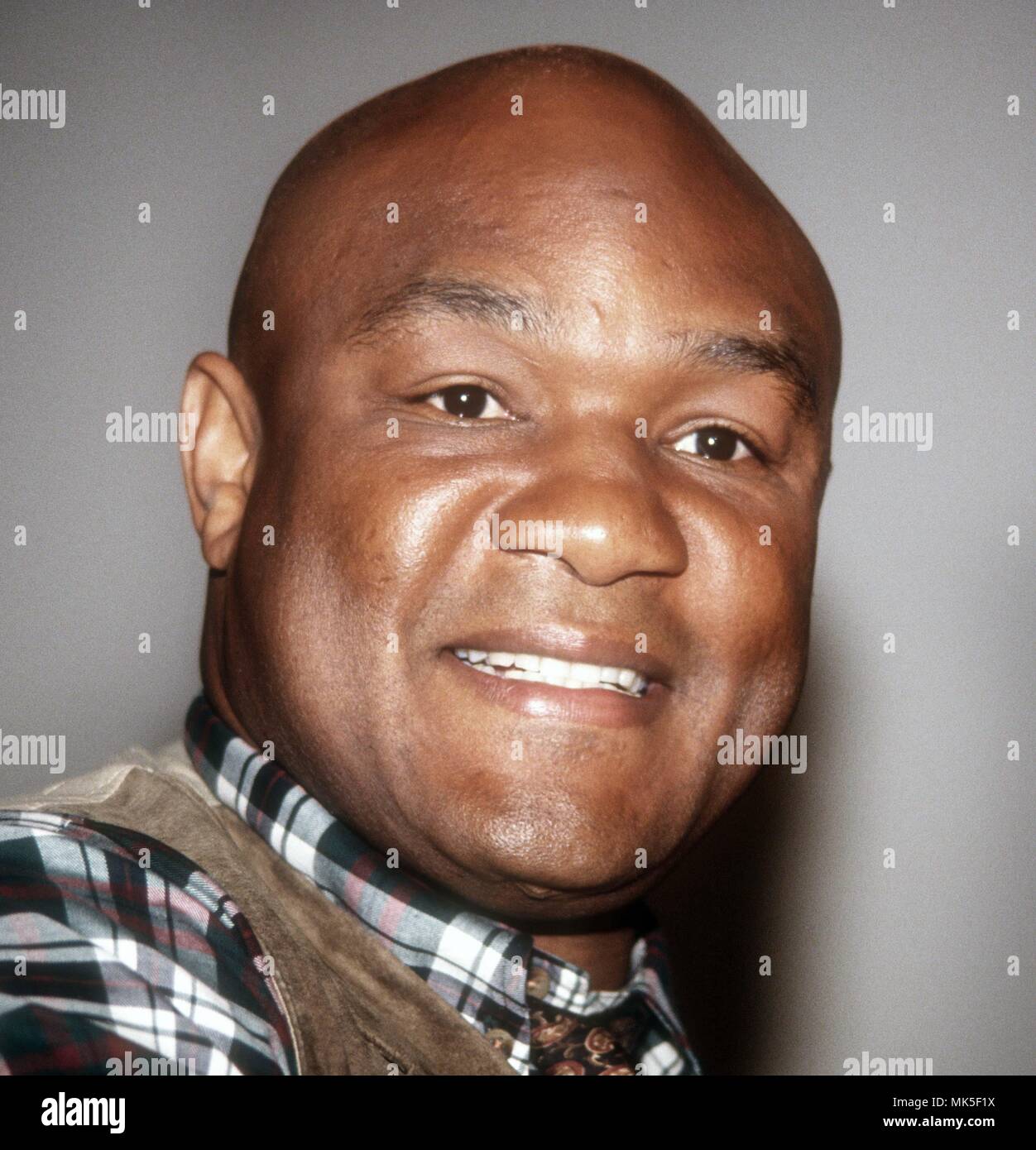 George Forman 1990 Photo By John Barrett/PHOTOlink.net Stock Photo - Alamy