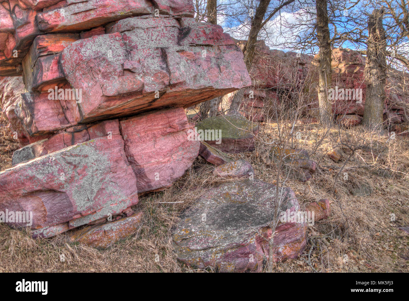 Blue mounds state park hi-res stock photography and images - Alamy