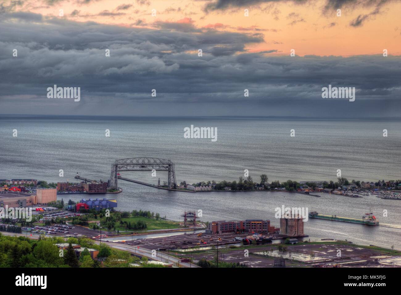Enger Tower is a tourist destination and scenic view in Duluth ...