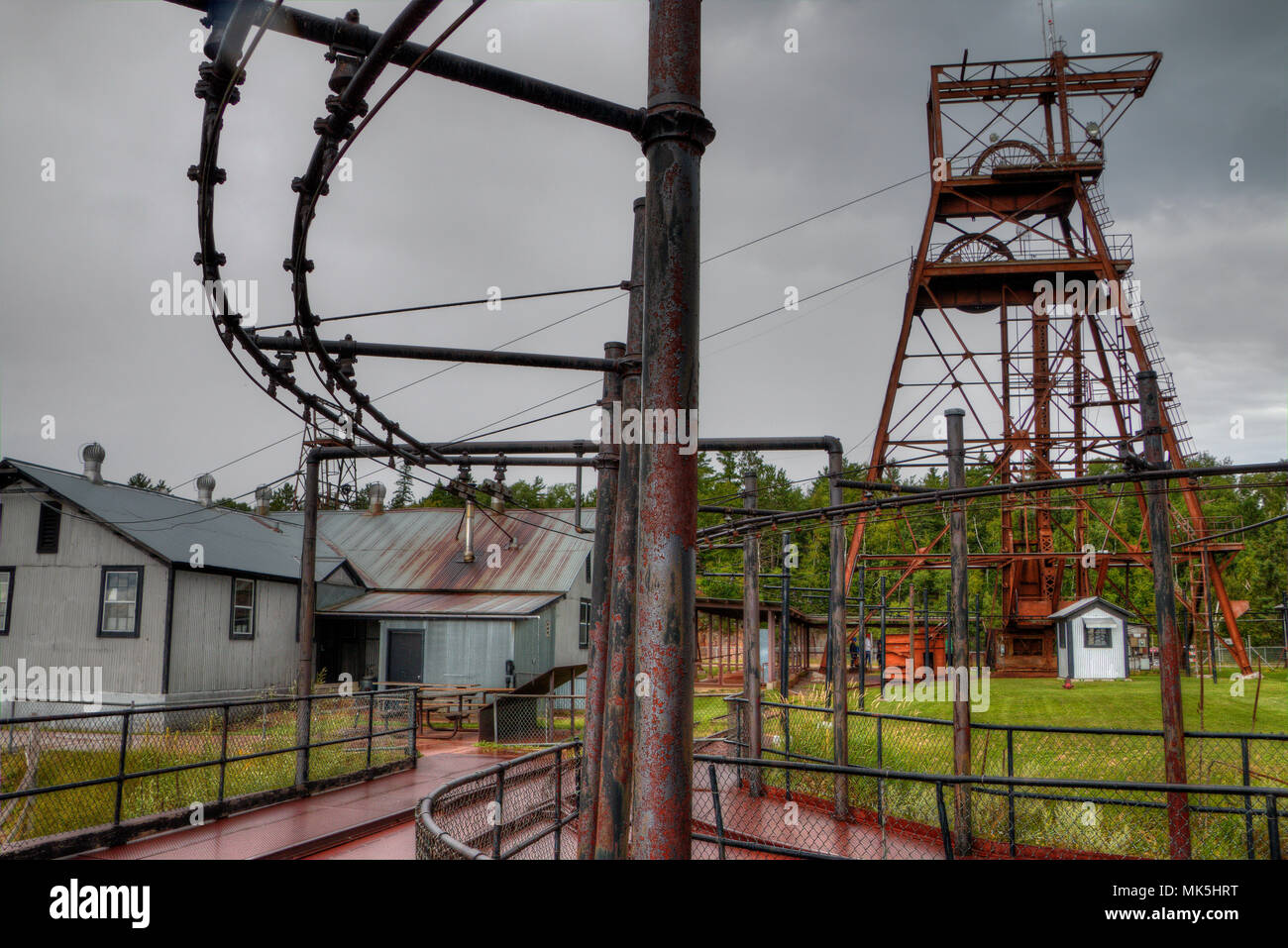 Soudan mine and Vermillion State park displays the history of the ...