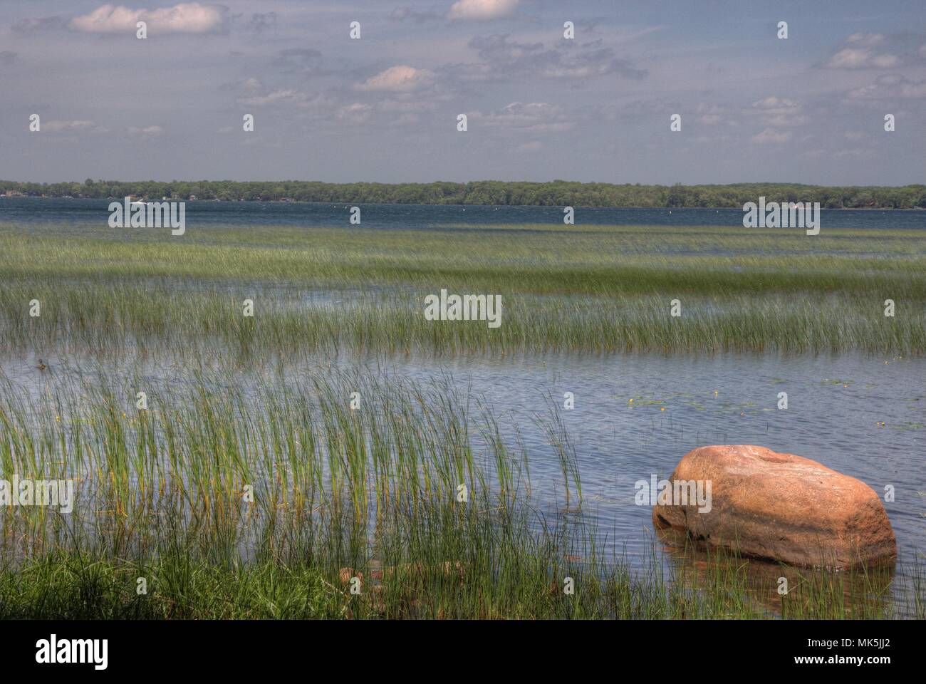 Bowstring Lake is Part of the Leech Lake Native American Reservation in ...