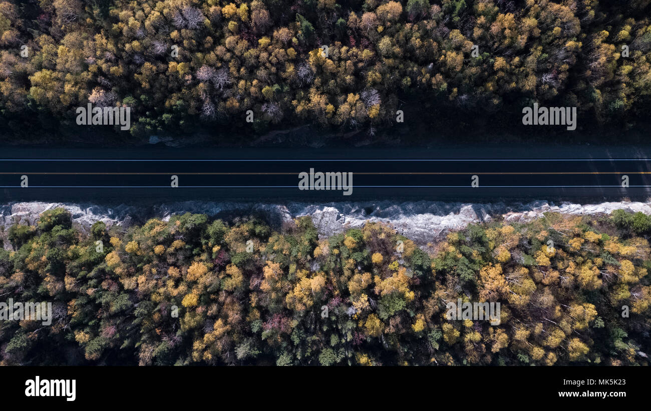 Colorful Country Road Stock Photo - Alamy