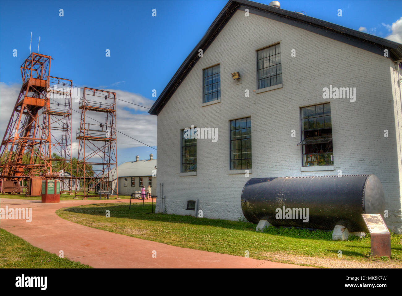 Soudan mine and Vermillion State park displays the history of the ...