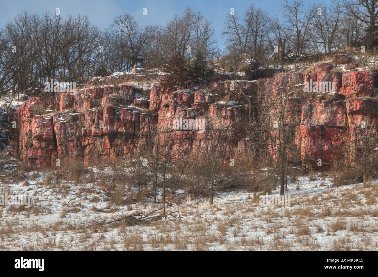 Blue Mounds State Park is a small state park in southwestern Minnesota ...
