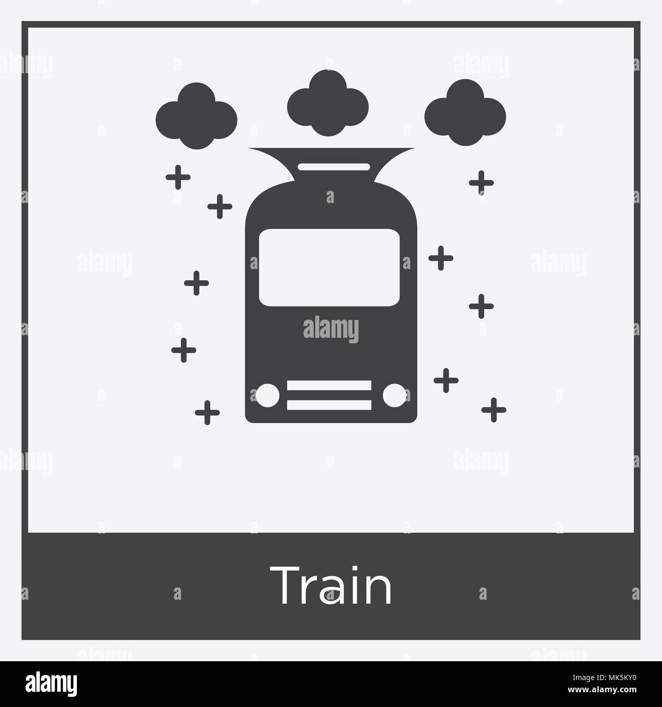 Gray rail Stock Vector Images - Alamy