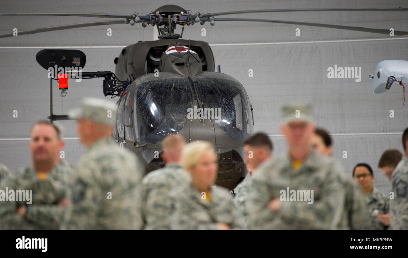 A UH-72A Lakota light utility helicopter, assigned to the Idaho Army ...