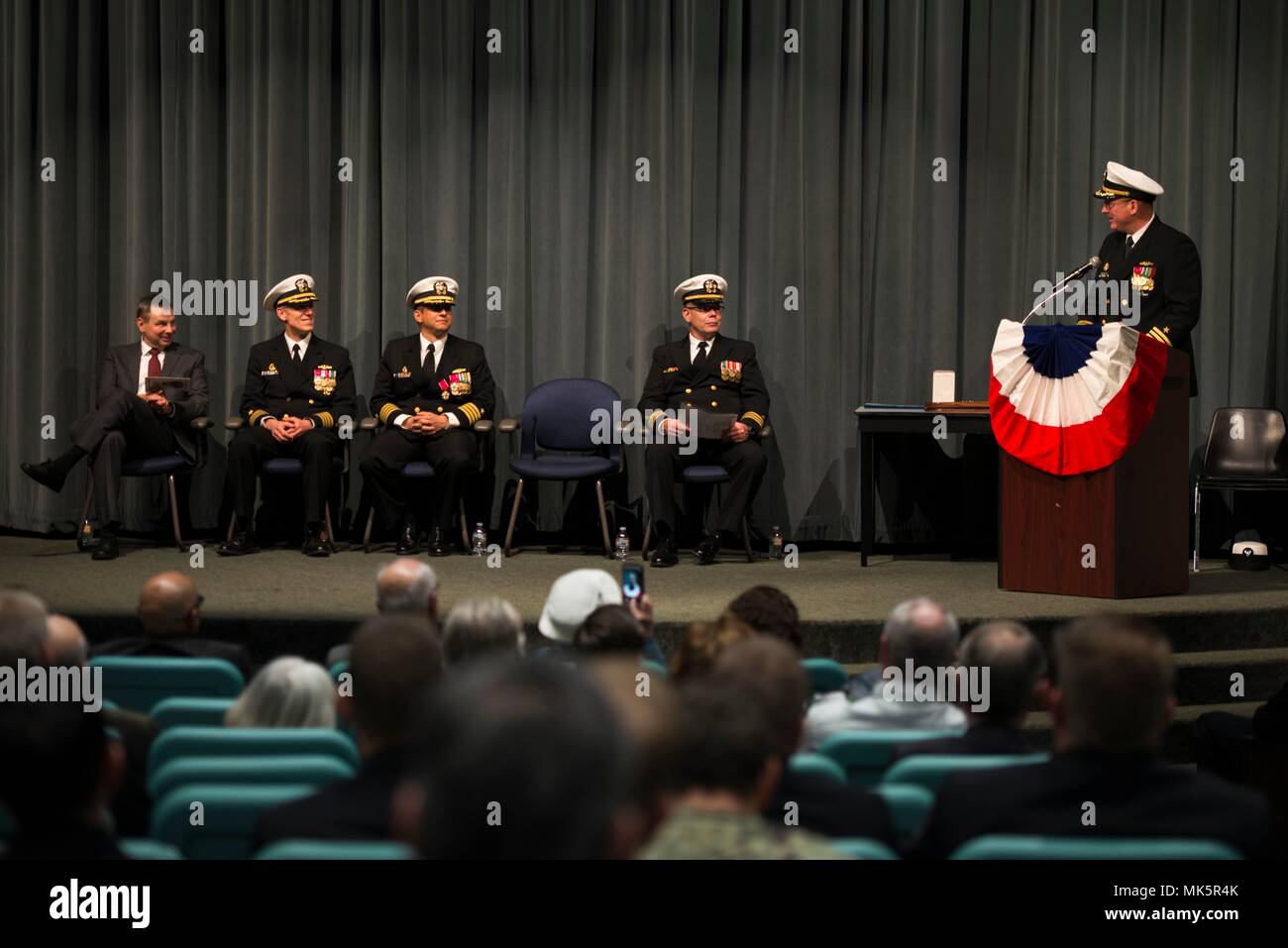 KEYPORT, Wash. (Nov. 09, 2017) Capt. James Belz, from Ronkonkoma, New ...