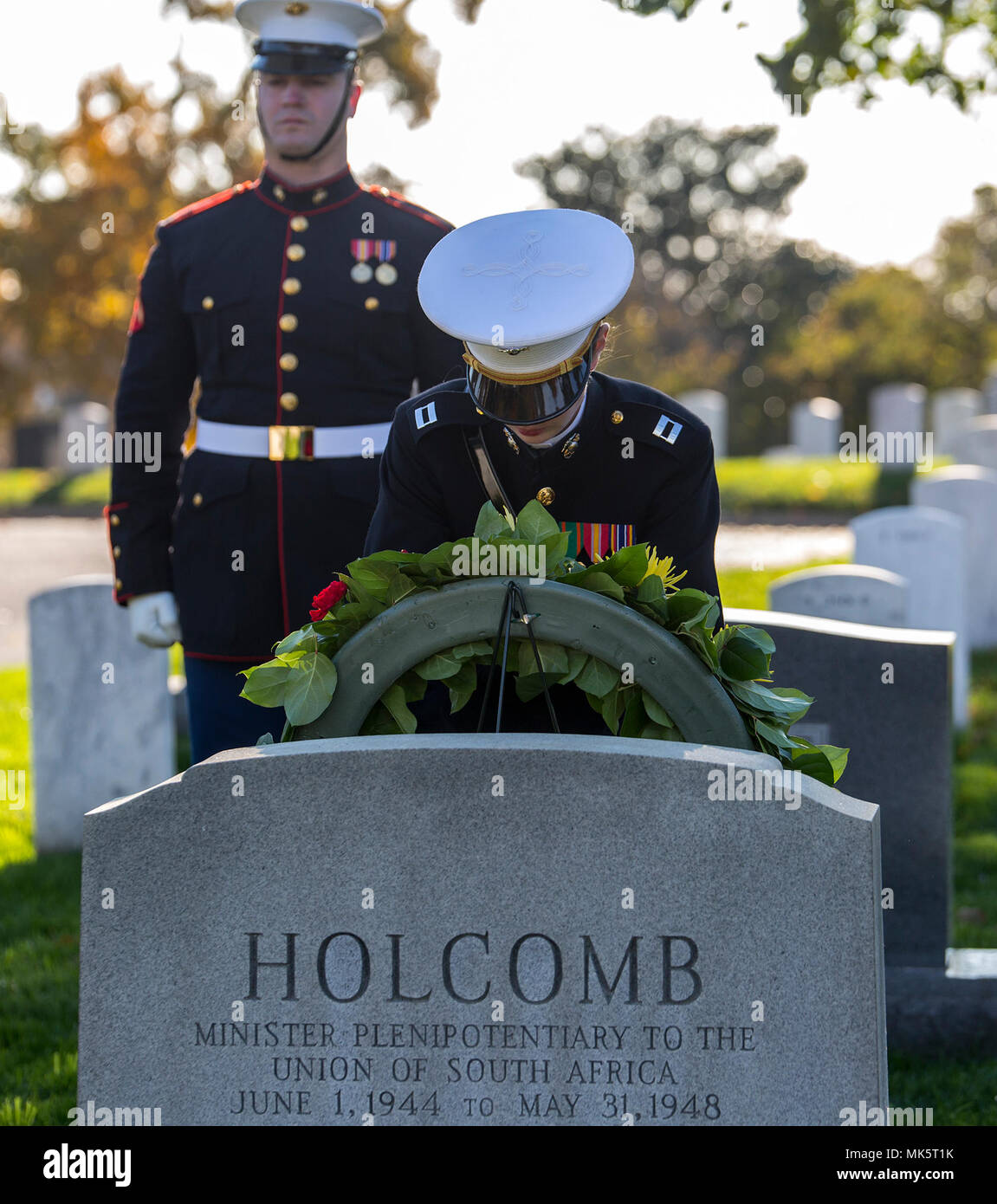 Captain Kaitlin E. Kleiber, officer with Marine Barracks Washington D.C ...