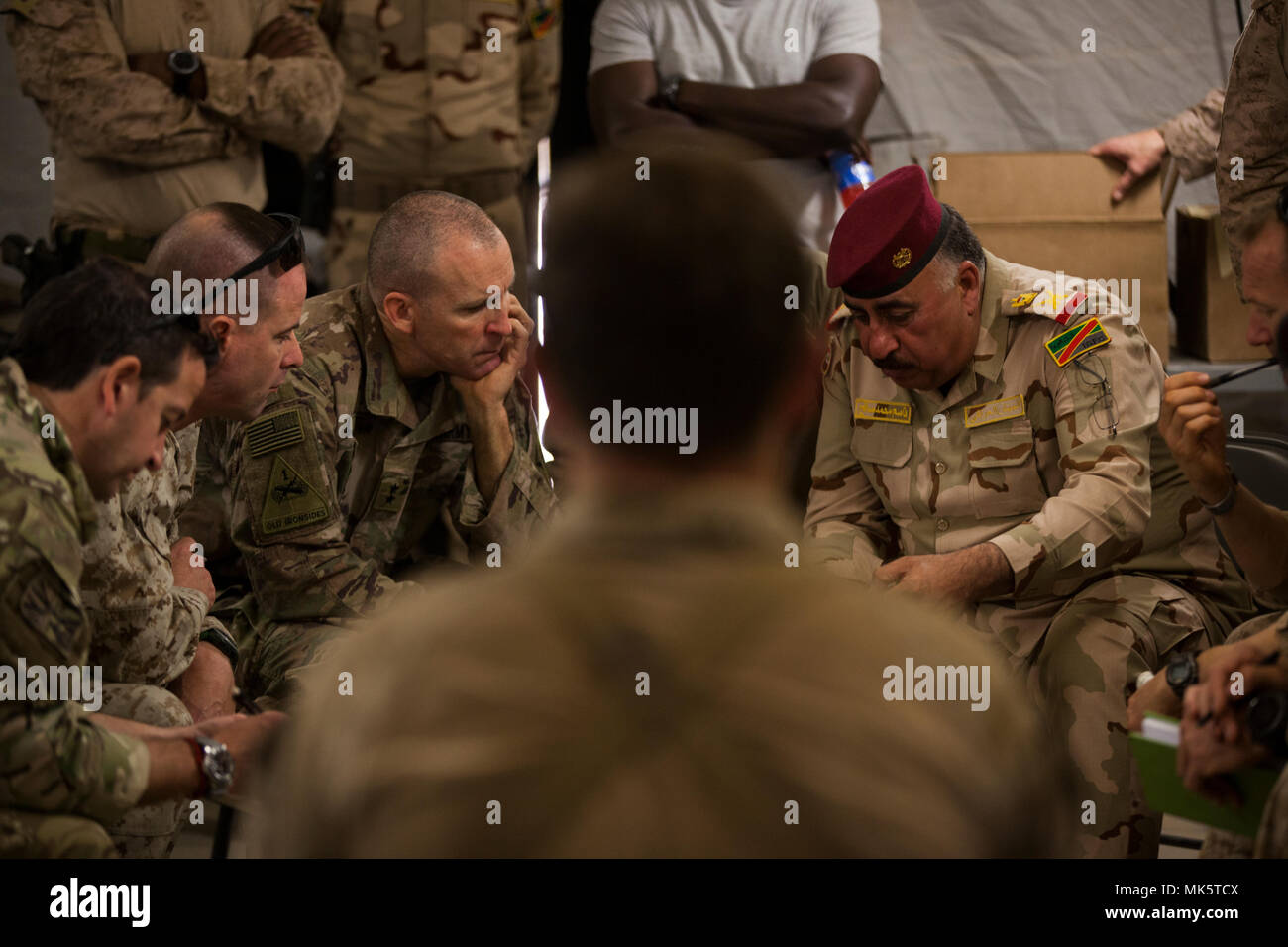 U.S. Army Maj. Gen. Robert P. White, commanding general of Combined ...