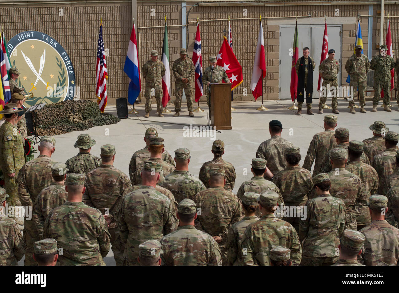 The Combined Joint Task Force – Operation Inherent Resolve commemorated ...
