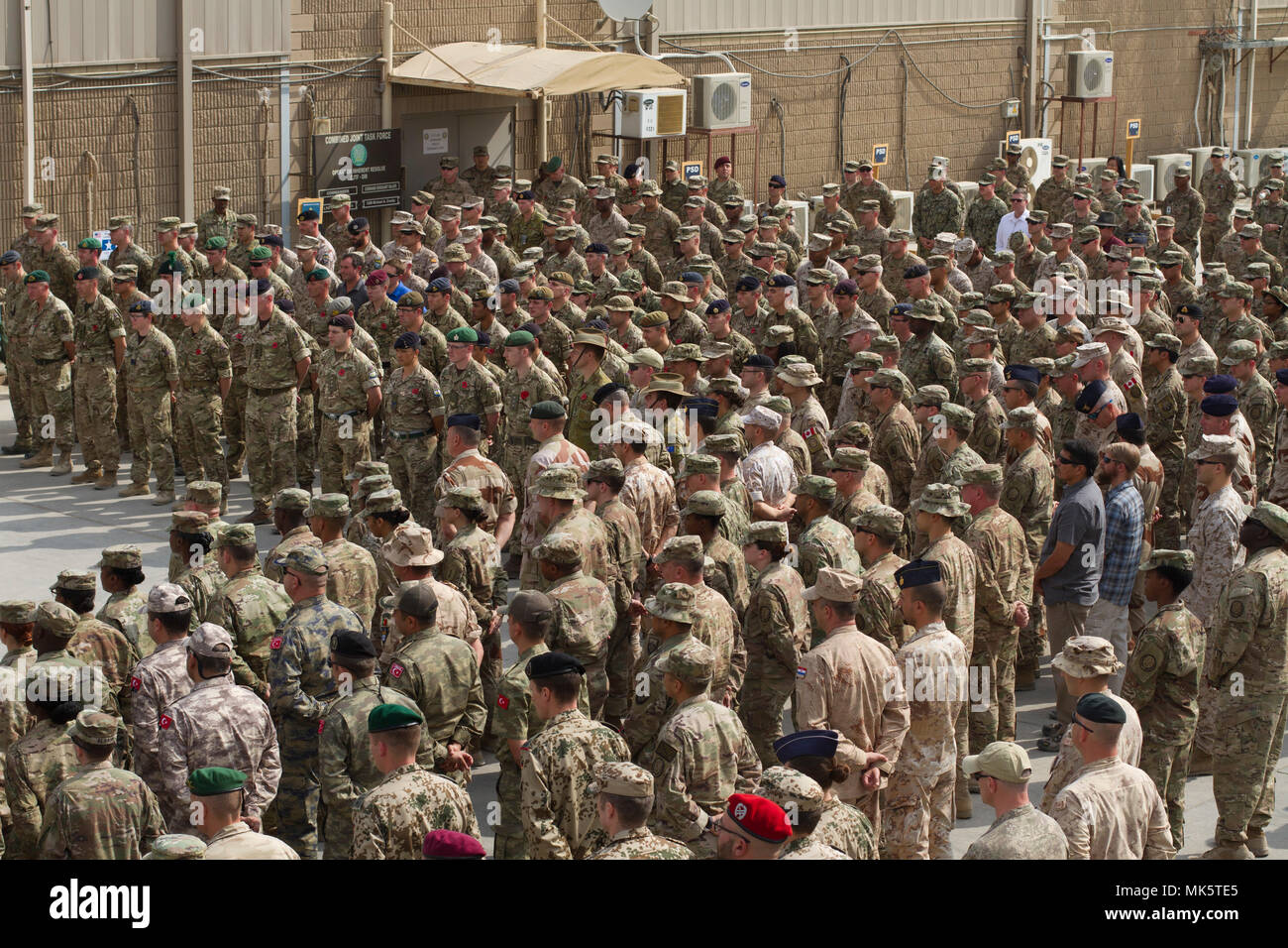 The Combined Joint Task Force – Operation Inherent Resolve commemorated ...