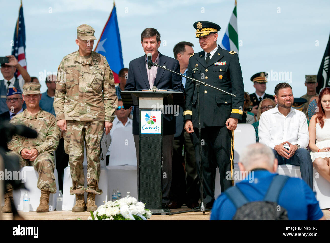 Lt. Gen. Jeffrey S. Buchanan, Commander, U.S. Army North, and Brig. Gen ...