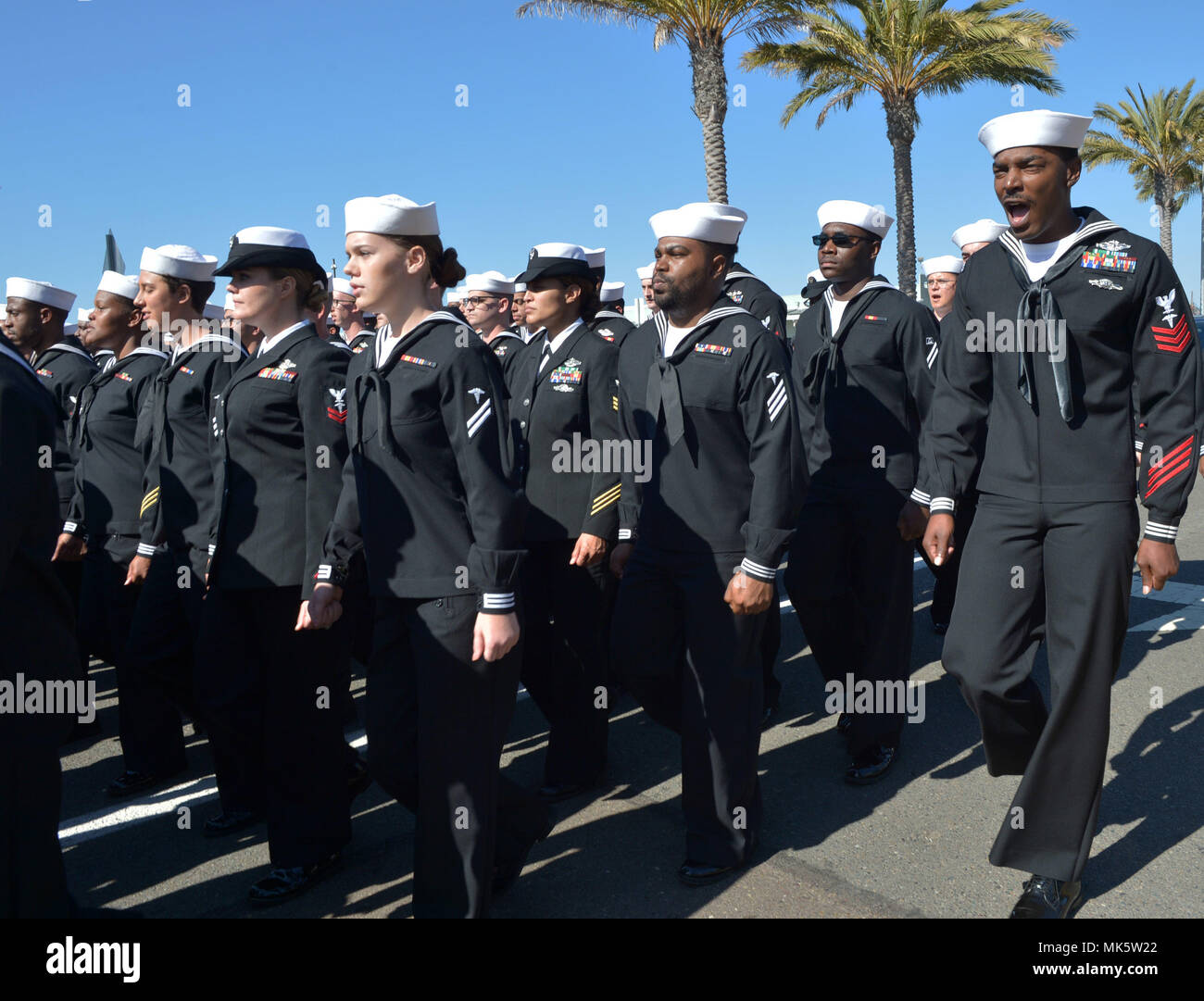 Veterans day parade hospital corpsman hi-res stock photography and ...