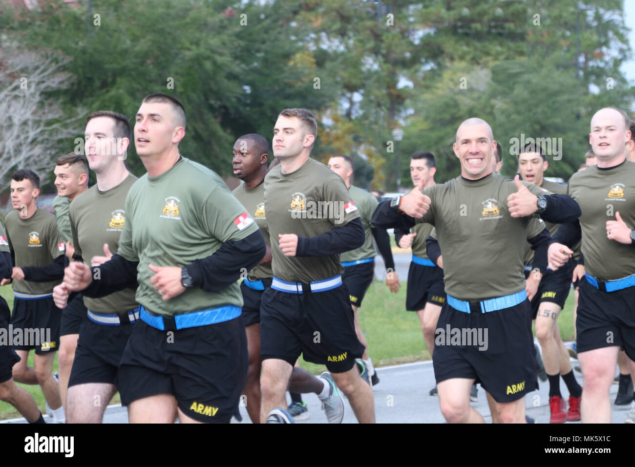 Soldiers and leaders with the 3rd Infantry Division conduct a division ...