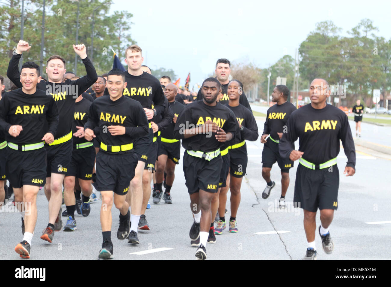 Soldiers and leaders with the 3rd Infantry Division conduct a division ...