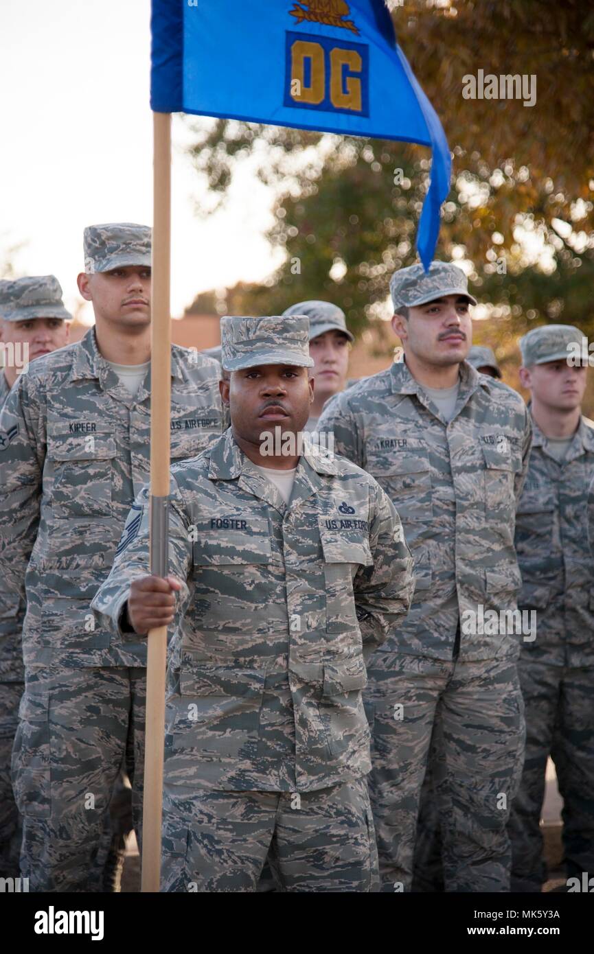 Master Sgt. Deshunn Foster, from the 71st Operations Support Squadron ...