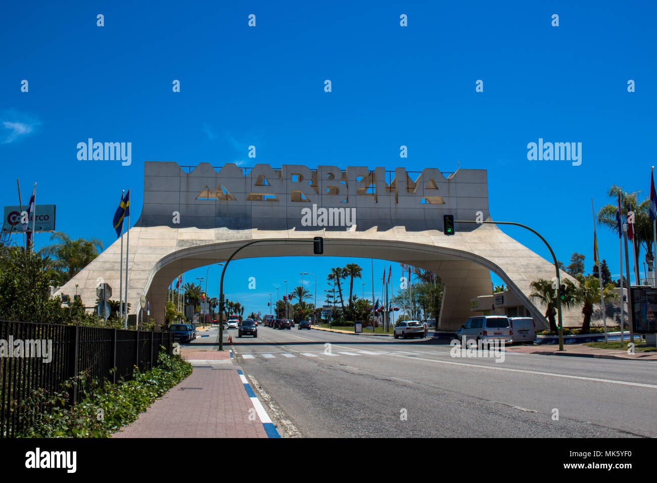 Marbella arch hi-res stock photography and images - Alamy