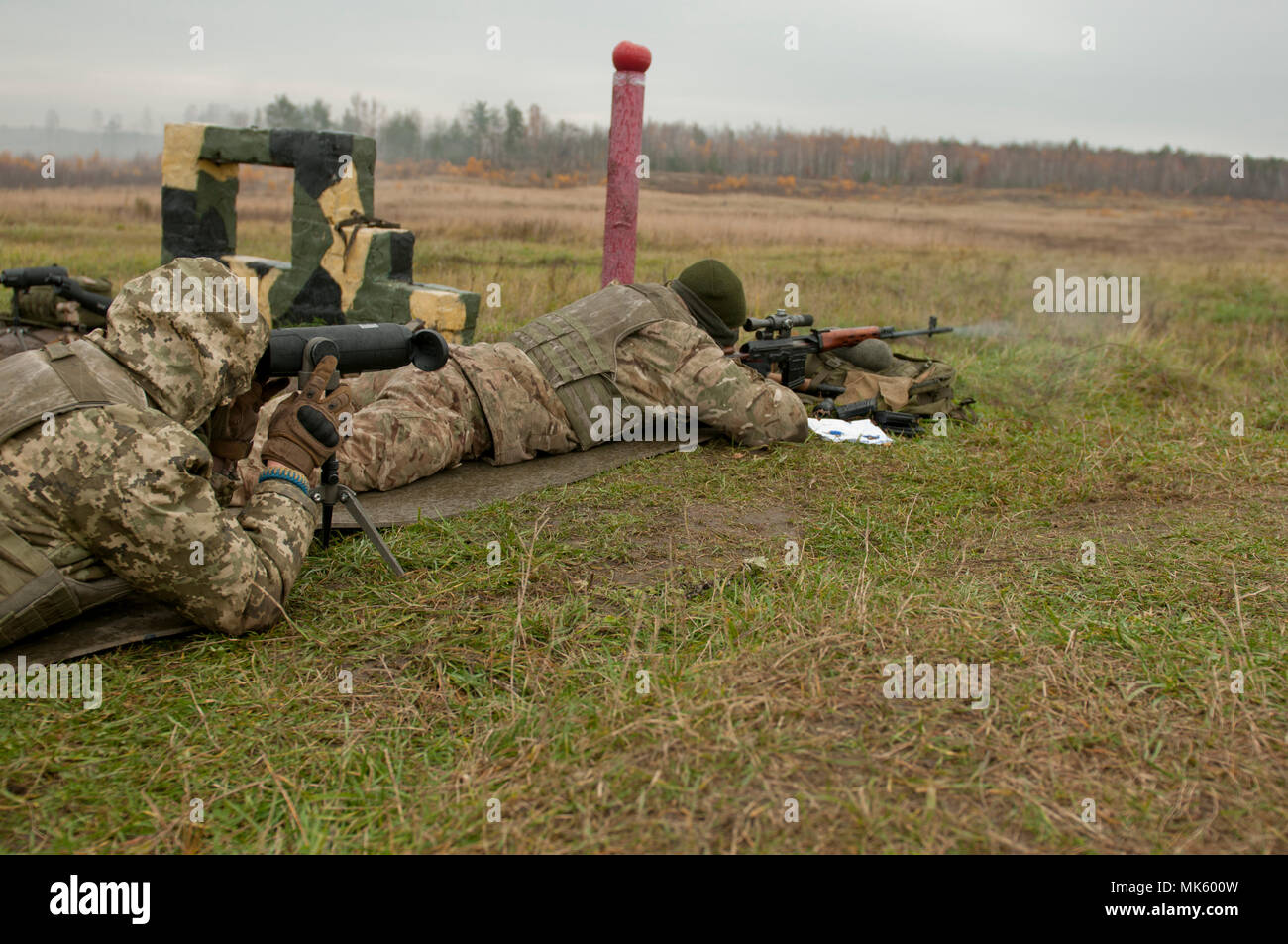 Ukrainian soldiers with the 1st Battalion, 92nd Separate Mechanized ...