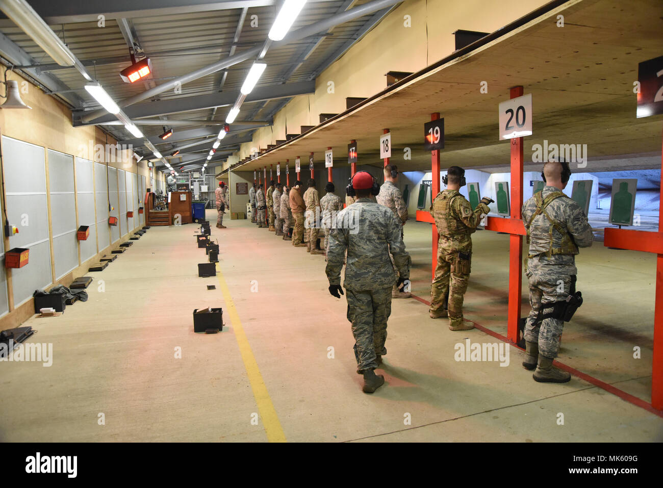 A Combat Arms Training and Maintenance weapons class, held at the 48th ...