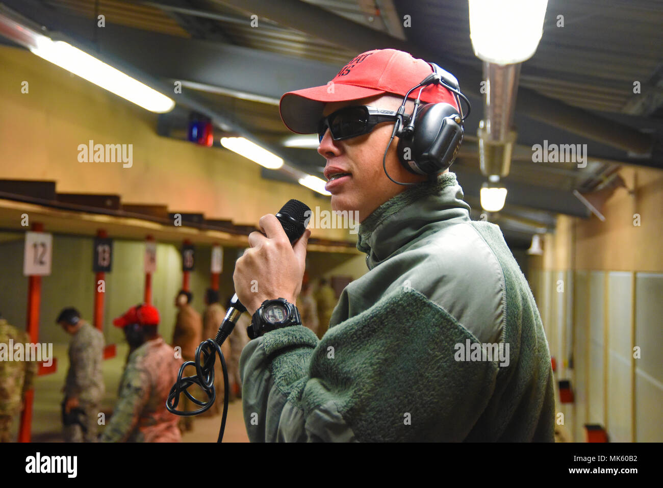 A Combat Arms Training and Maintenance instructor, assigned to the 48th ...