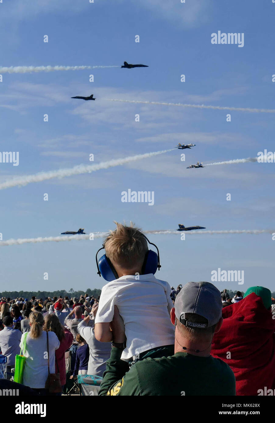 PENSACOLA, Florida (Nov. 11, 2017) - The U.S. Navy Blue Angels perform ...