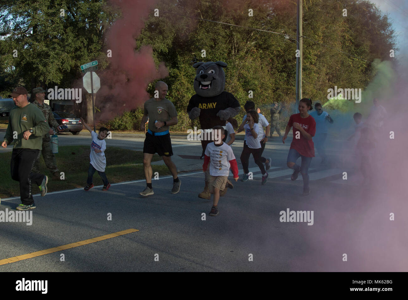 Sgt. Rocky, 3rd Infantry Division's mascot, joins Families as they take ...