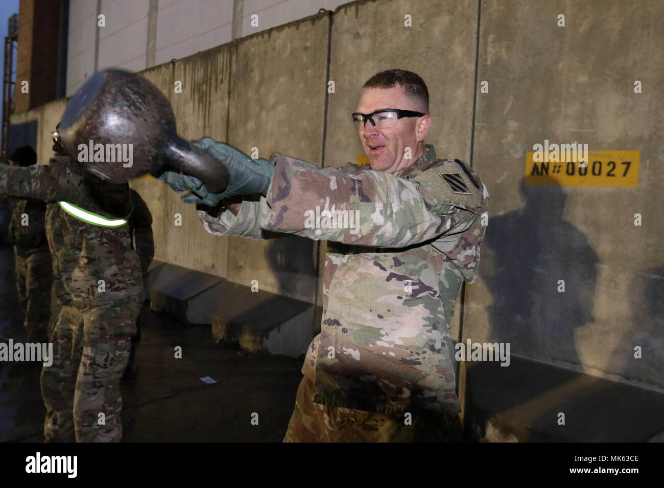 BAGRAM AIRFIELD, Afghanistan - Capt. Cory Sullivan, commander of ...