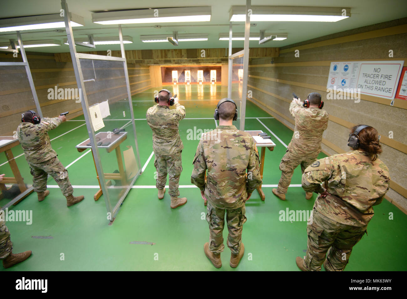 Range Safeties watch U.S. Soldiers with the 650th Military Intelligence ...