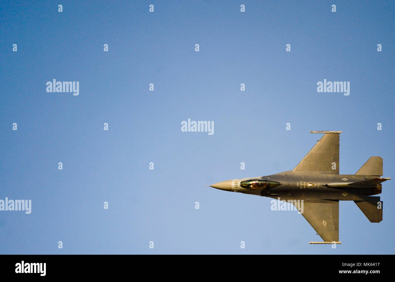 The F-16 Viper Demonstration Team from Air Combat Command, conducts a ...