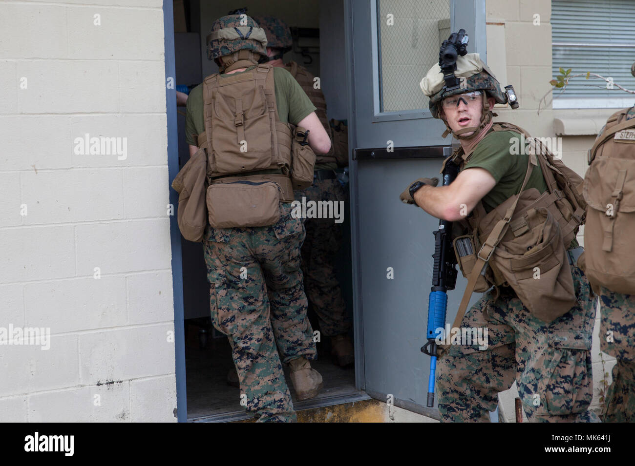 Marines with Marine Air Control Group-28 and II Marine Expeditionary ...