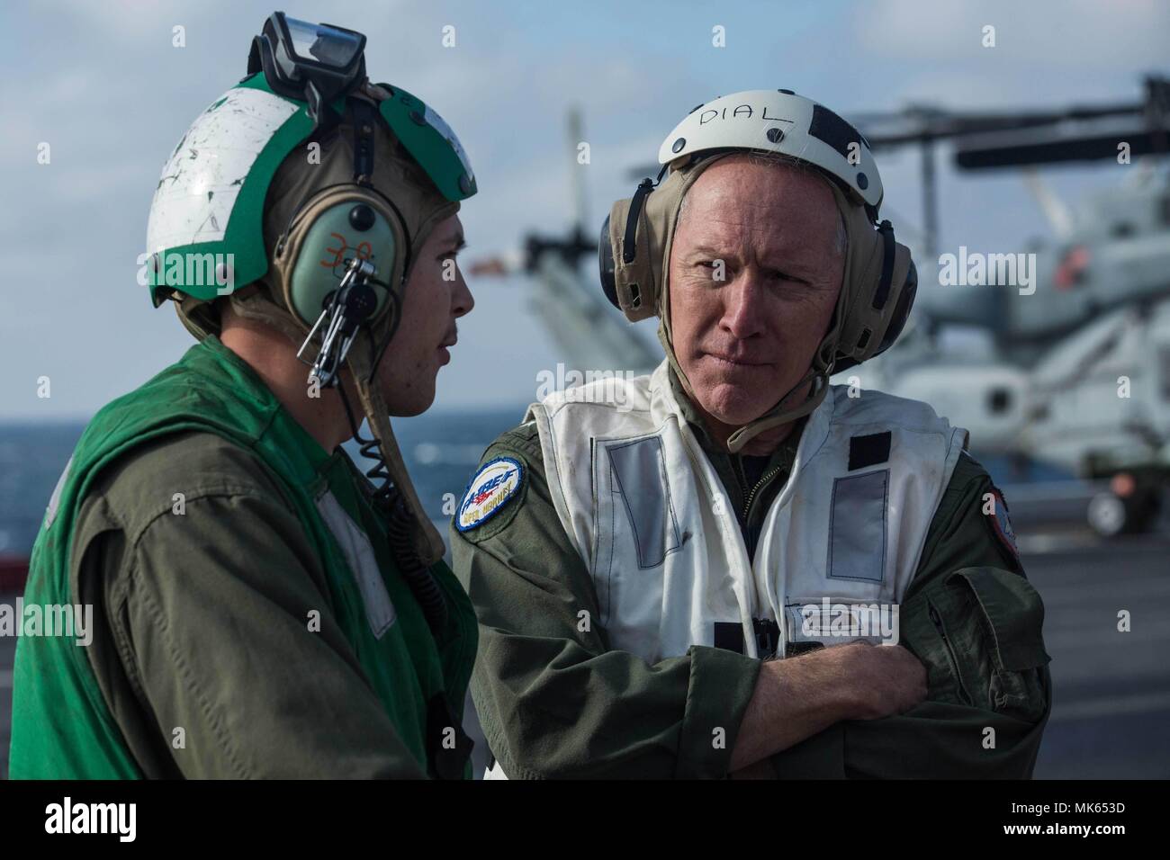U.S. Marine Corps Lance Cpl. Jacob Burns, left, an unmanned aerial ...
