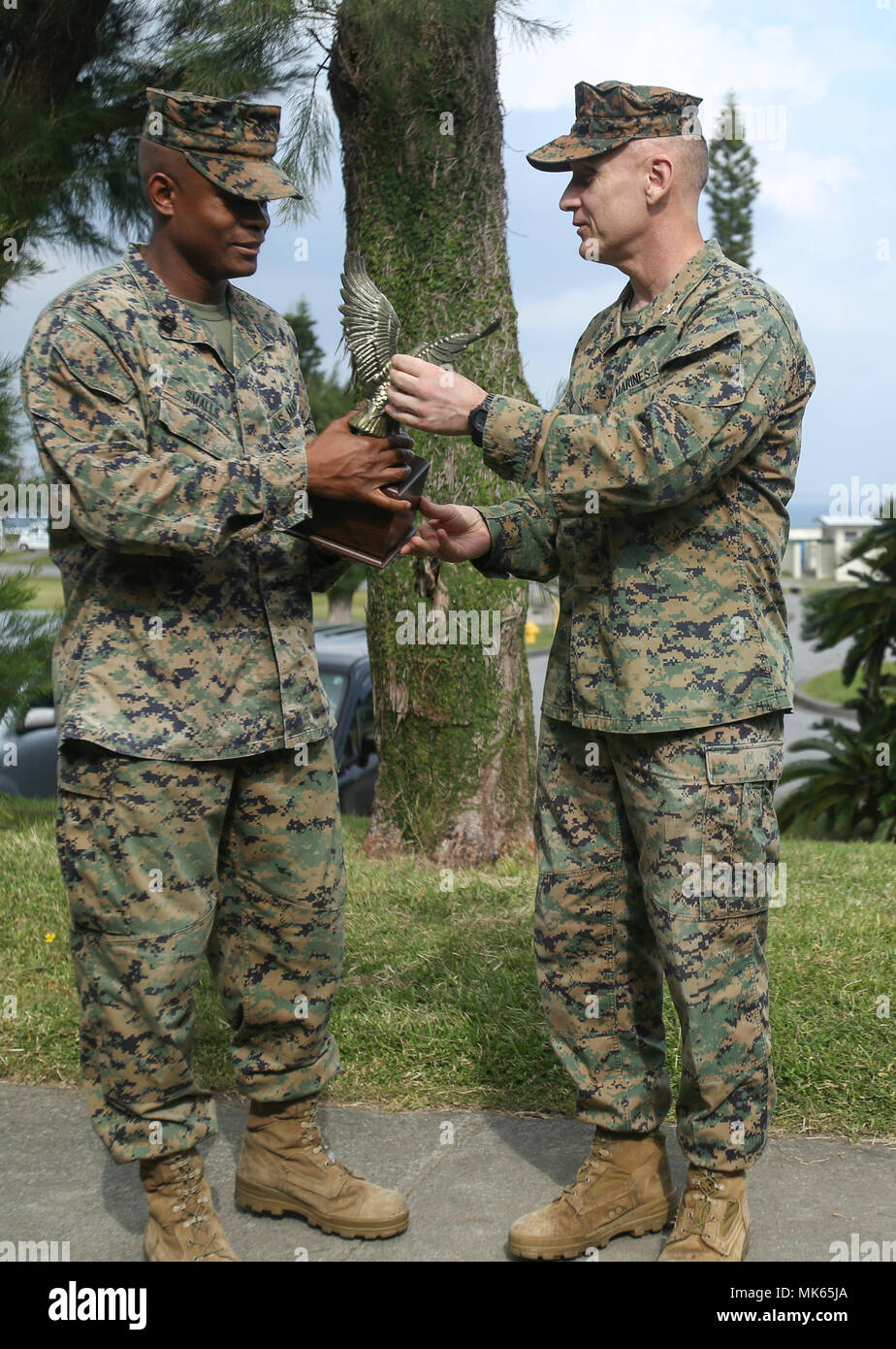 Col. Michael P. Wylie, 3D Marine Expeditionary Brigade Chief of Staff ...