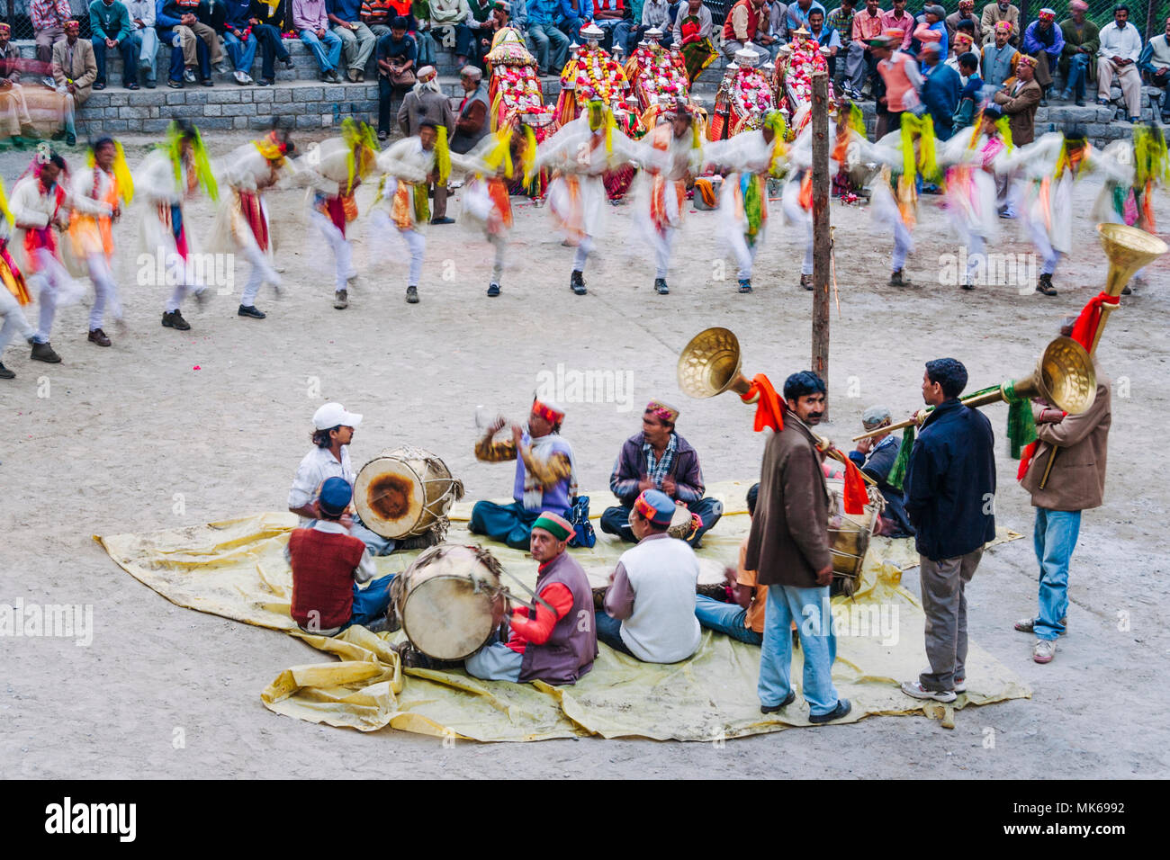 Naggar, Himachal Pradesh, India : During the Naggar Mela festival ...