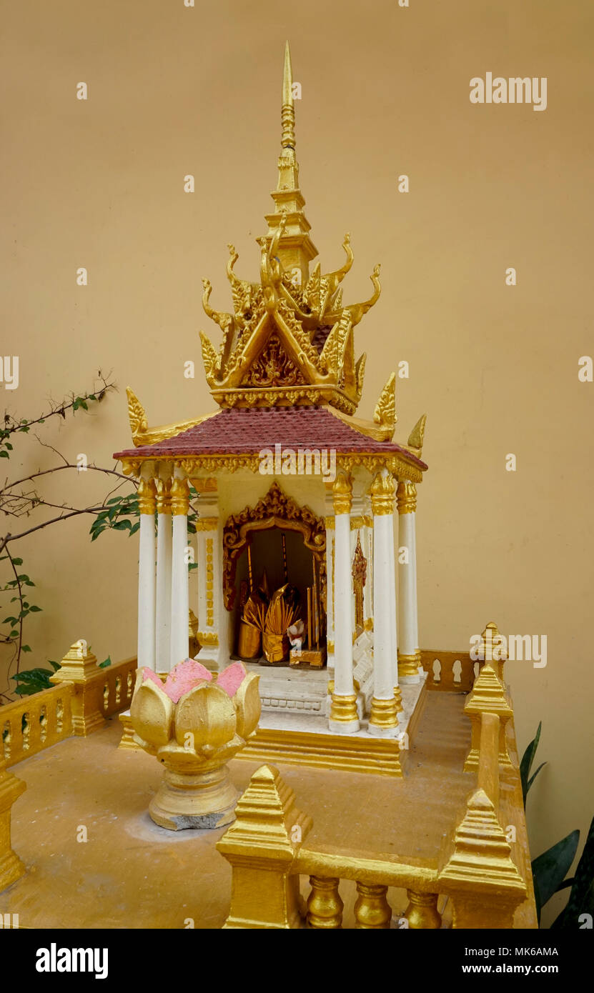 Cambodian spirit house hi-res stock photography and images - Alamy