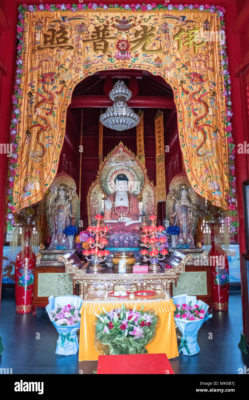 Inside Buddhist Temple