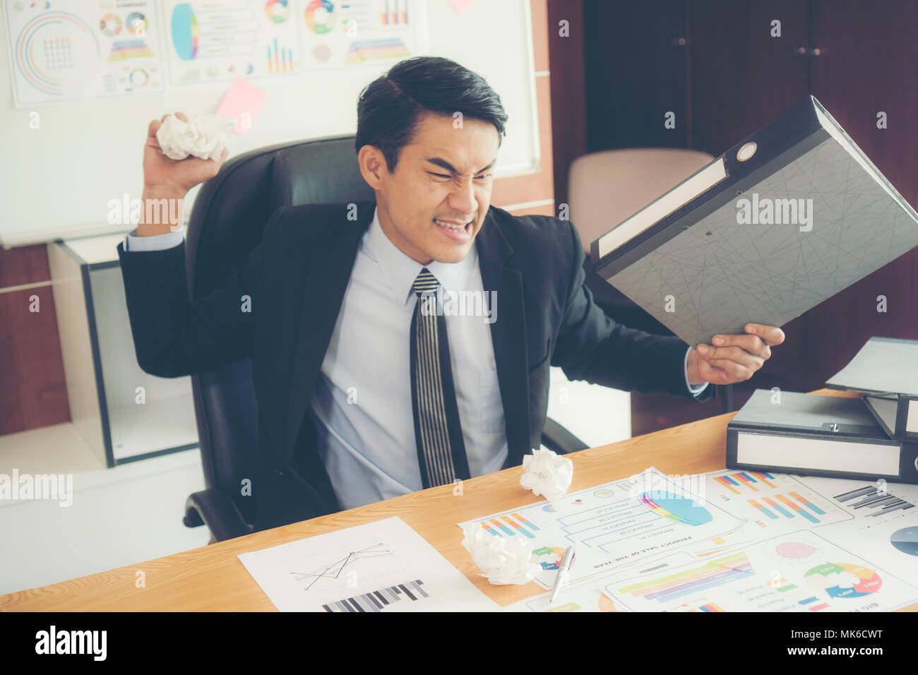 Hand businessman writing pile hi-res stock photography and images - Alamy
