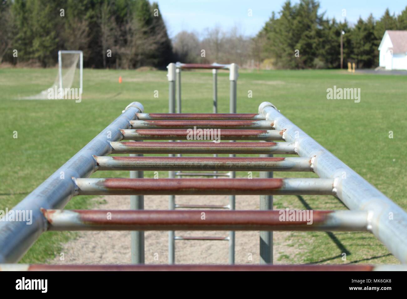 Monkey bars hi-res stock photography and images - Alamy