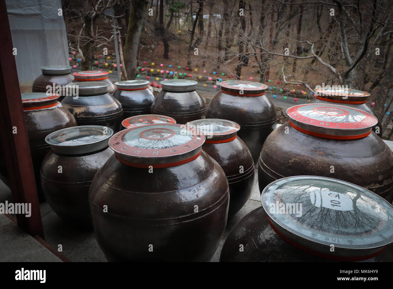 Kimchi jars hi-res stock photography and images - Alamy