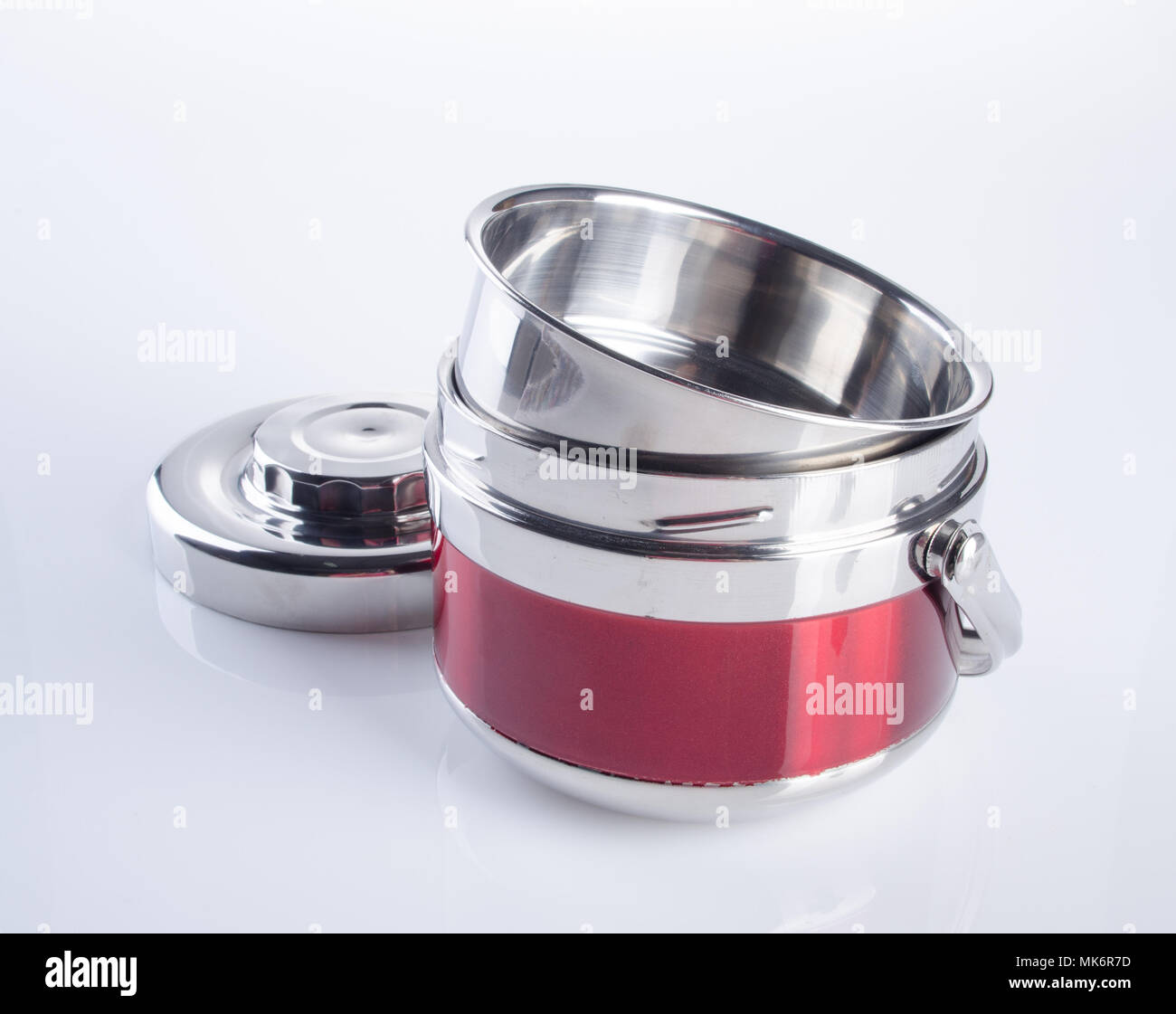 Food Container Tiffin, Food Container on the background Stock Photo - Alamy