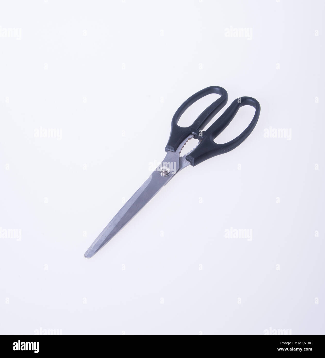 scissors or black steel scissors on a background Stock Photo - Alamy