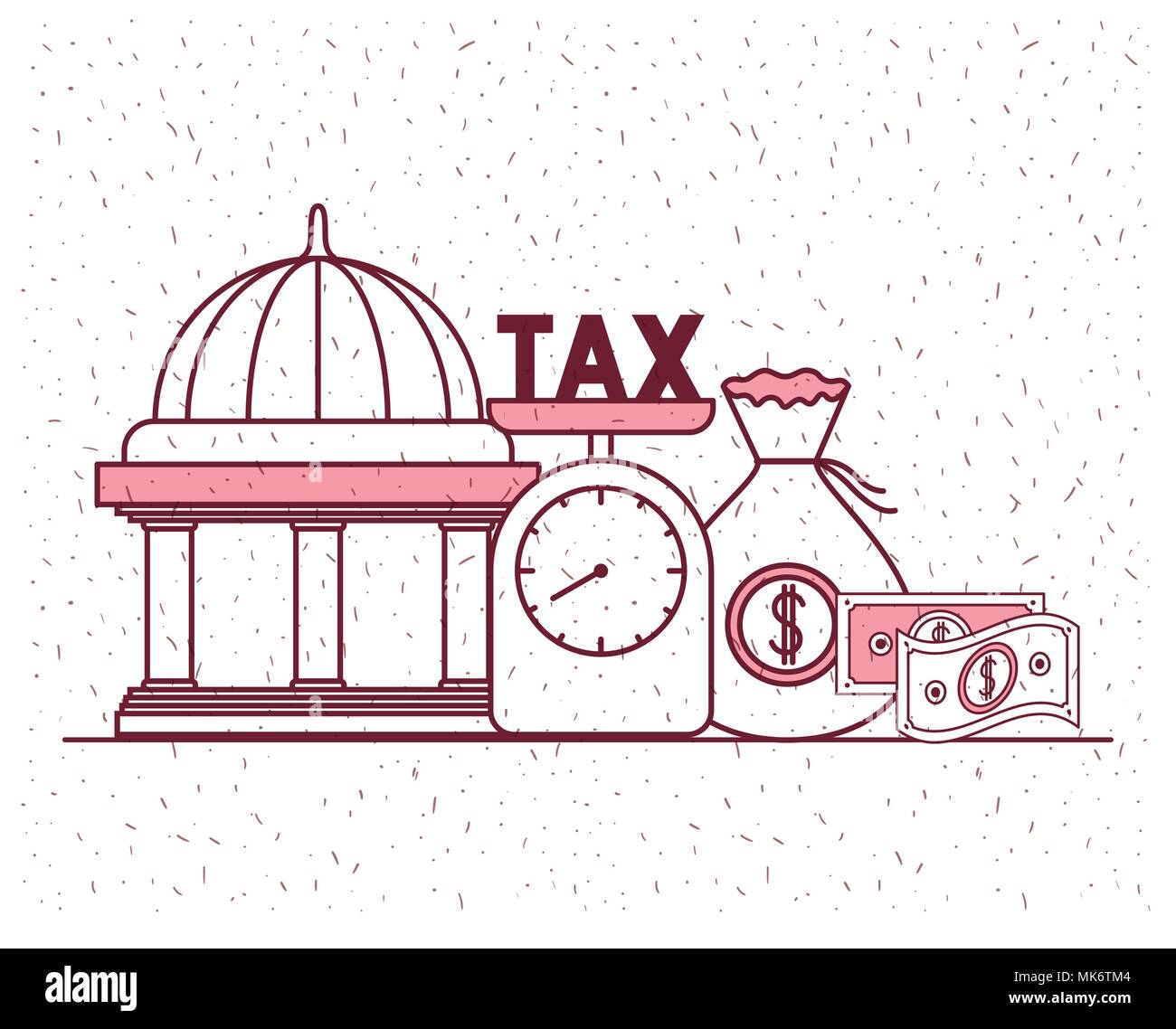 Tax measure Stock Vector Images - Alamy