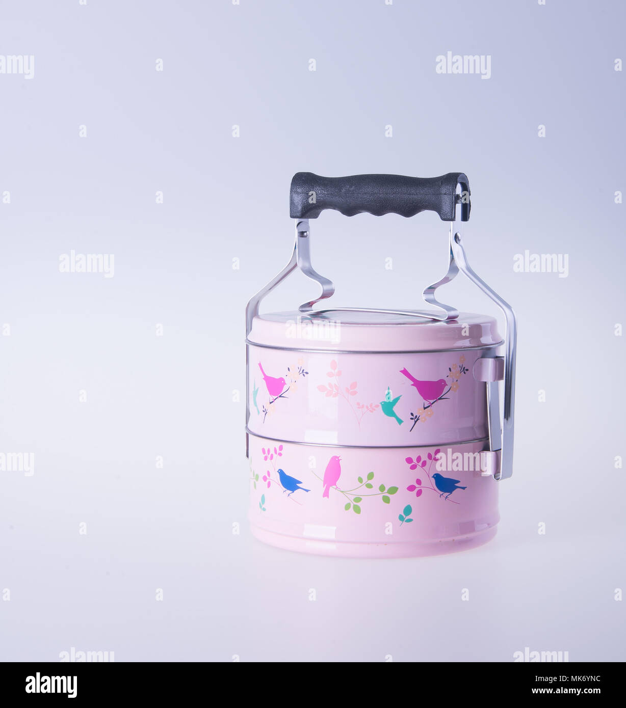 Food Container Tiffin, Food Container on the background Stock Photo - Alamy