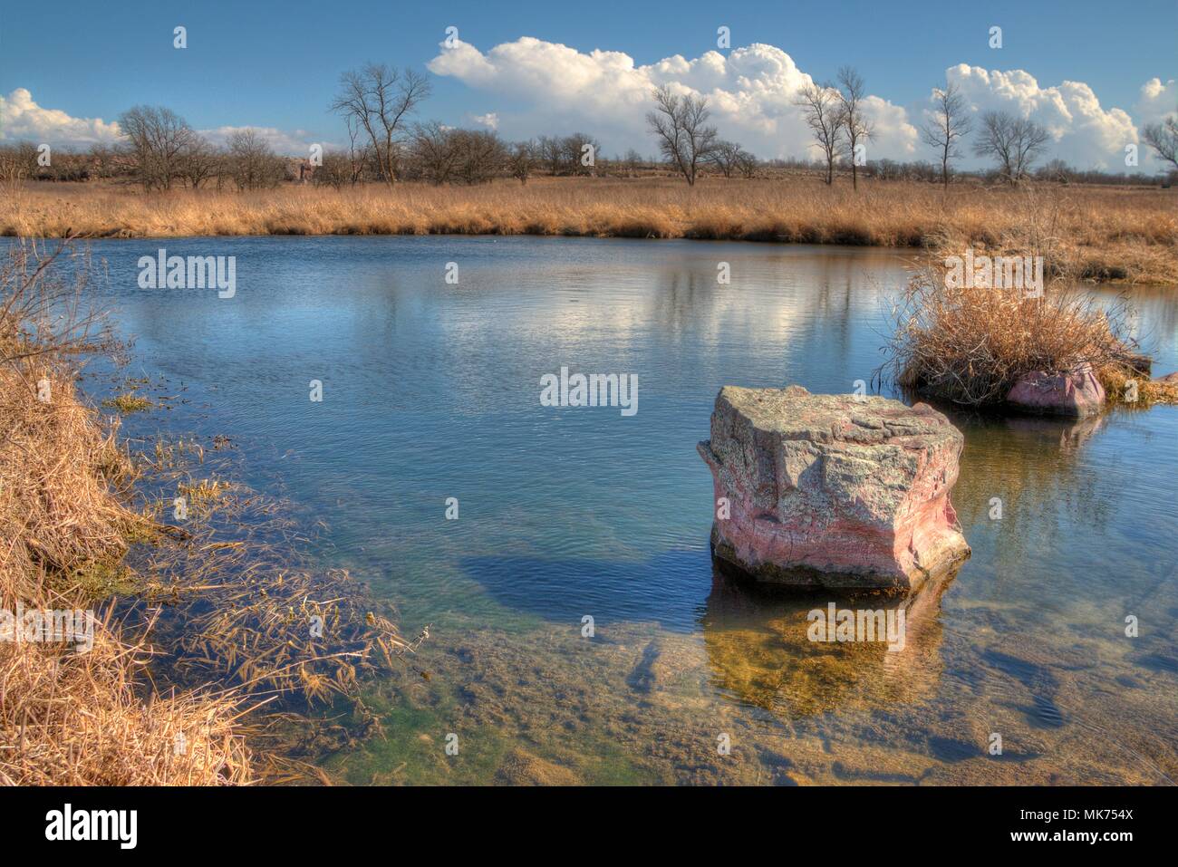 Winnewissa falls pipestone national monument hi-res stock photography ...